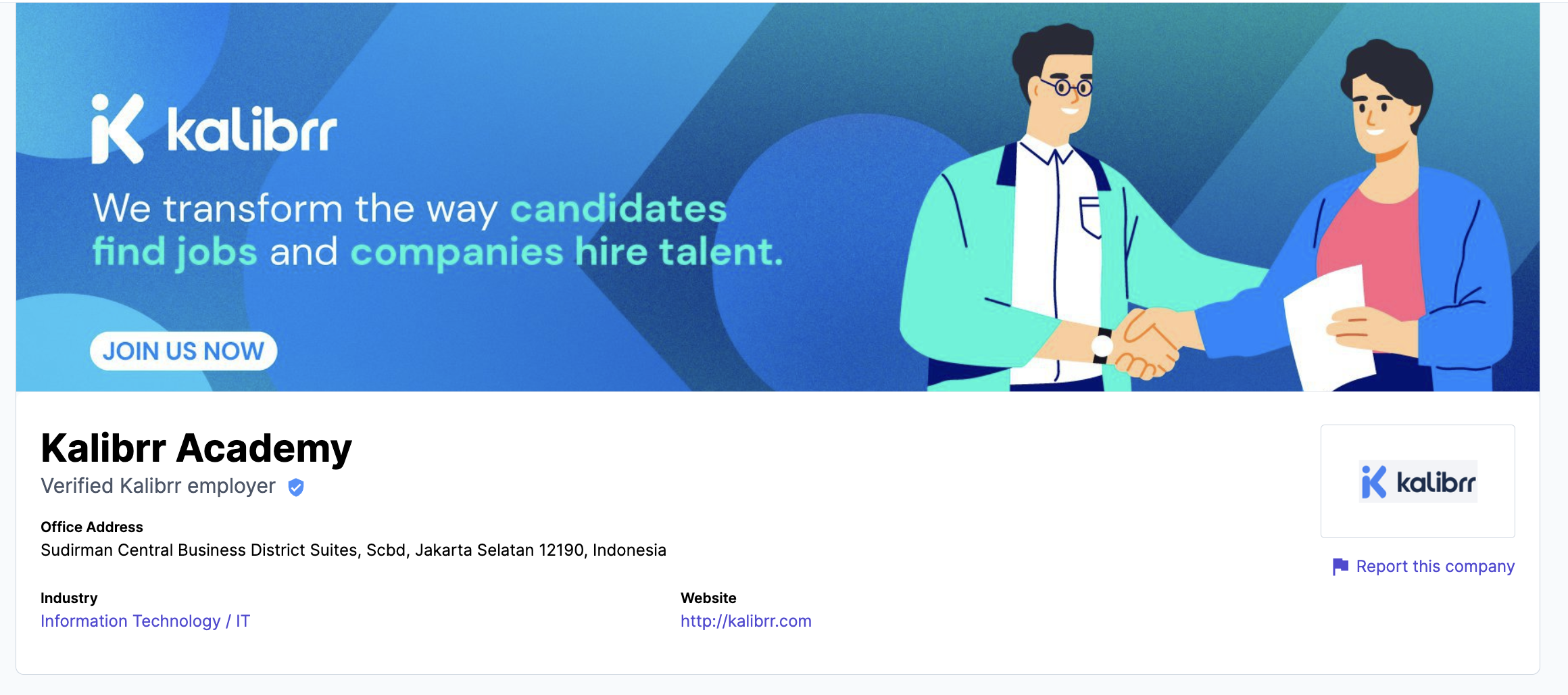 Bagaimana cara untuk mengubah halaman Profil Perusahaan? – Kalibrr Help ...